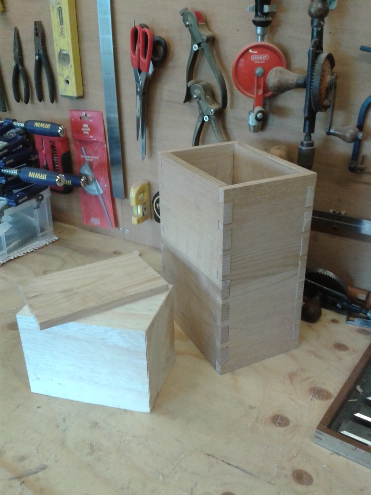 Auger box – goatboys woodshop