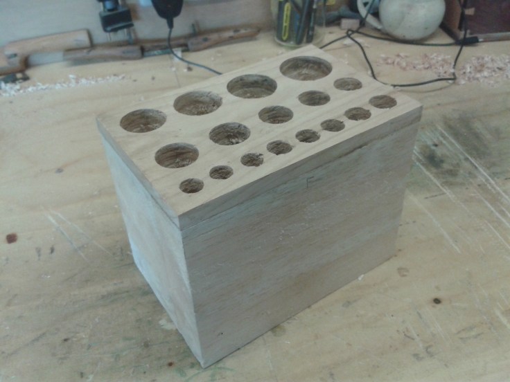 Auger box – goatboys woodshop