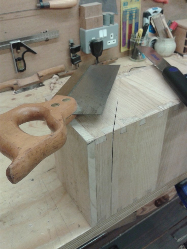 Auger box – goatboys woodshop
