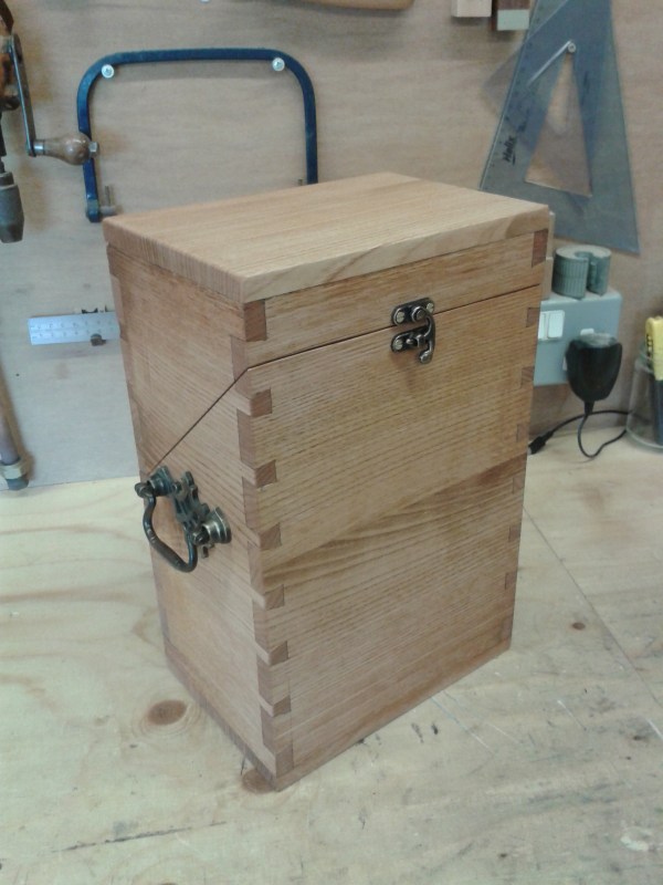 Auger box – goatboys woodshop