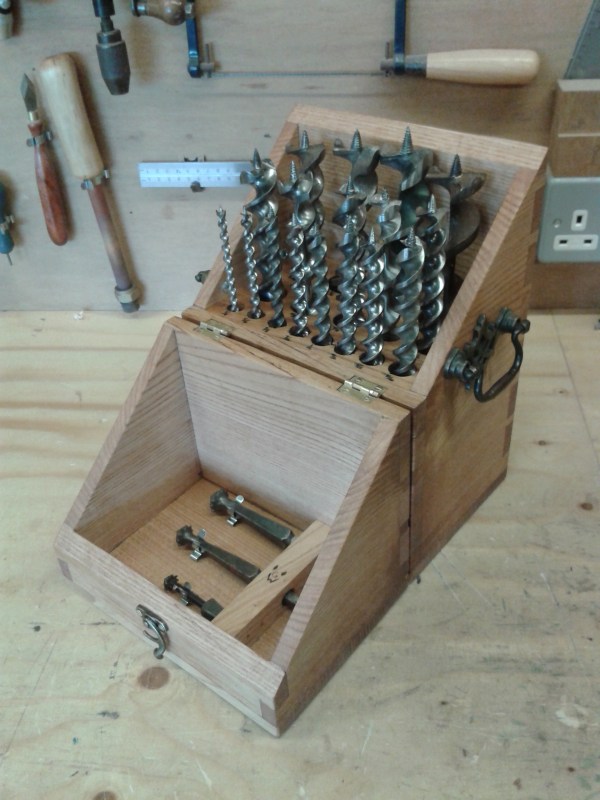 Auger box – goatboys woodshop